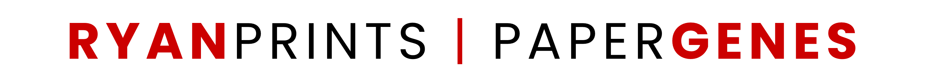 RyanPrints | PaperGenes